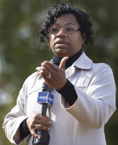 Out with the old: What remains of Peeler is demolished for a new school