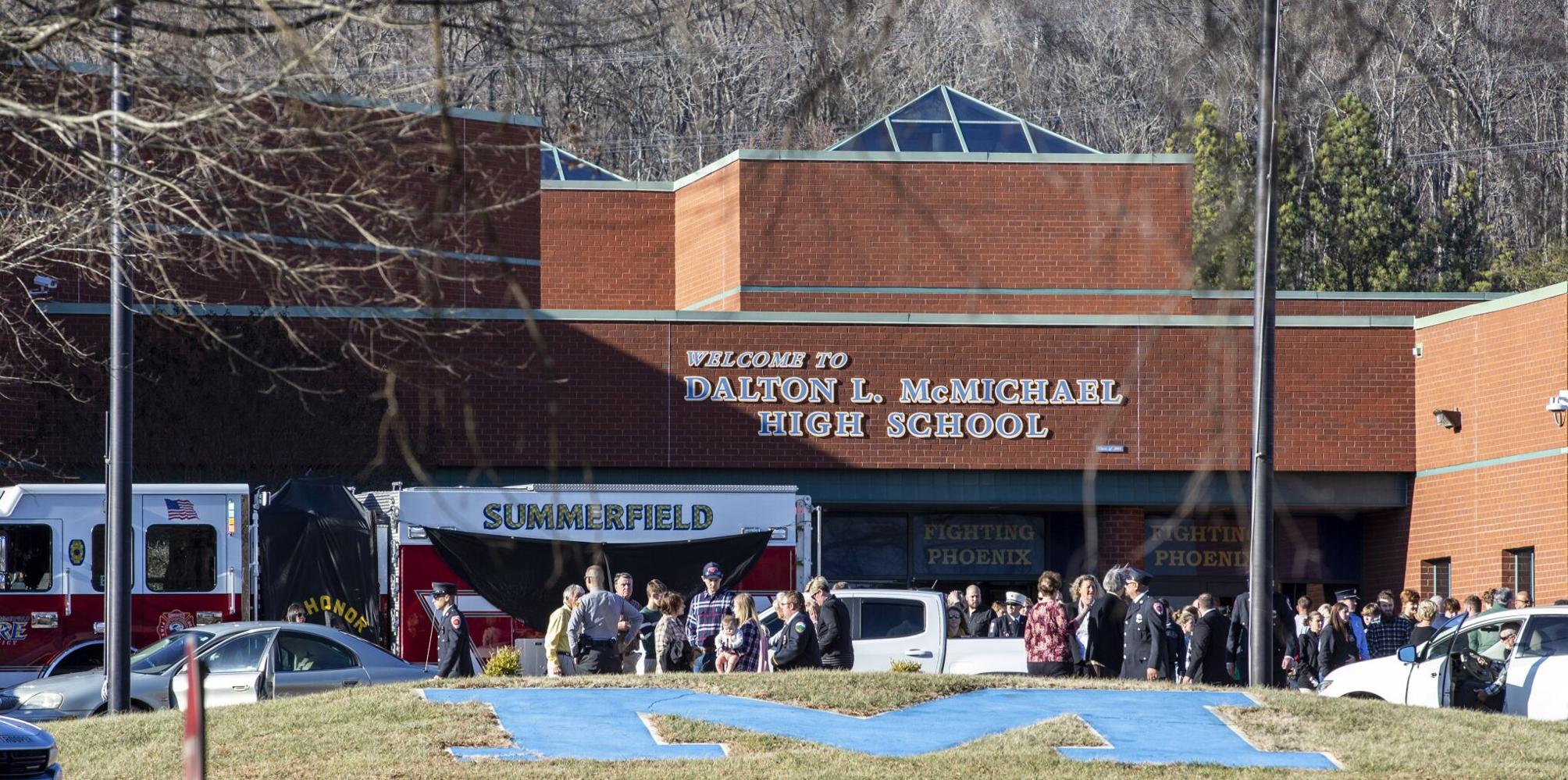 The Summerfield Fire Department joins friends and family to say ...