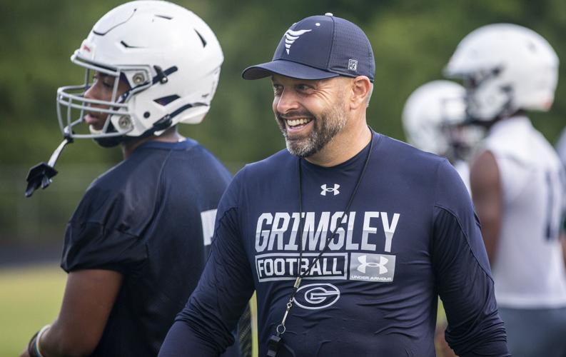 Grimsley holds first 2023 fall football practice