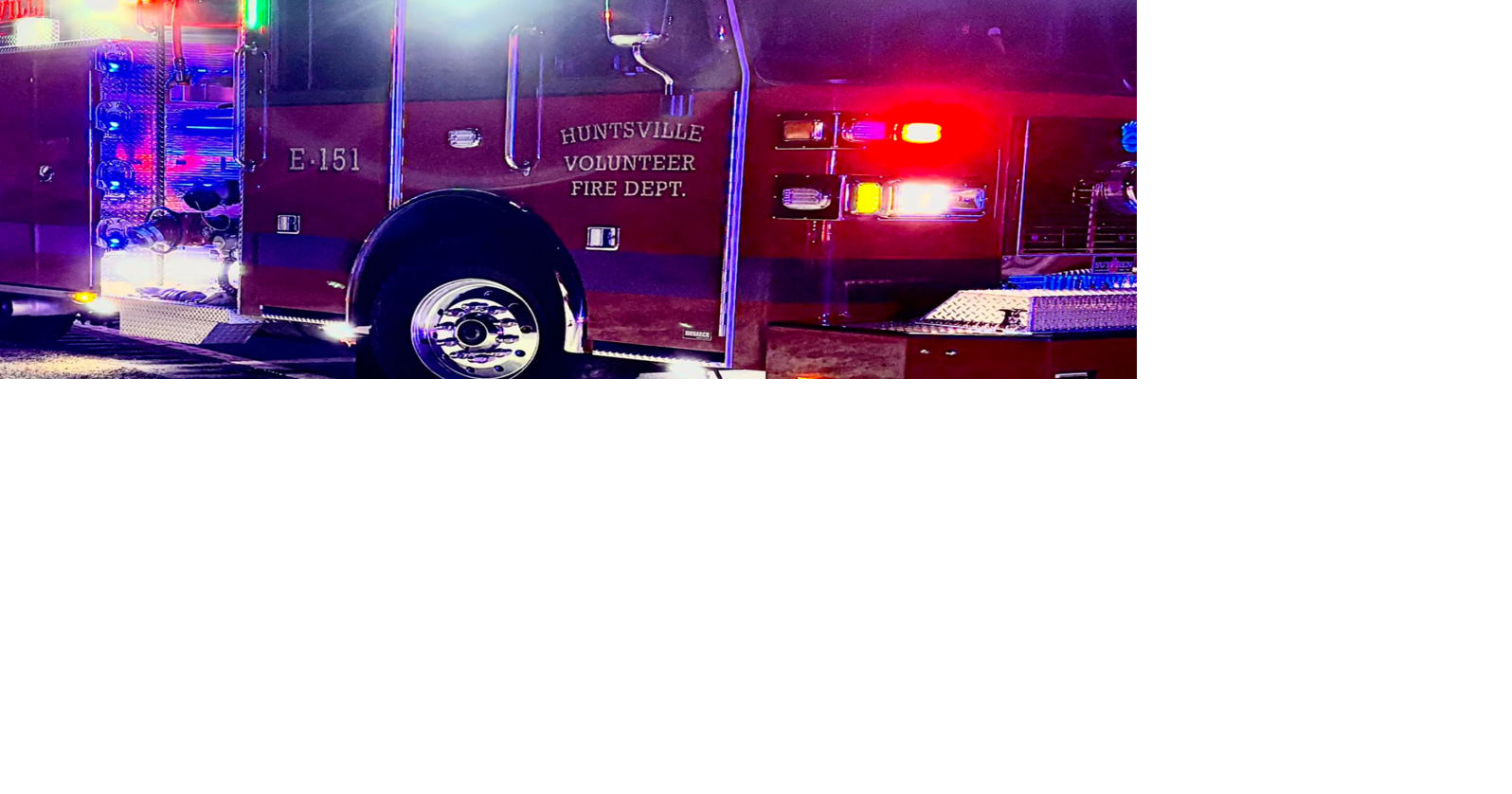 Huntsville NC firefighter dead after crash on US highway