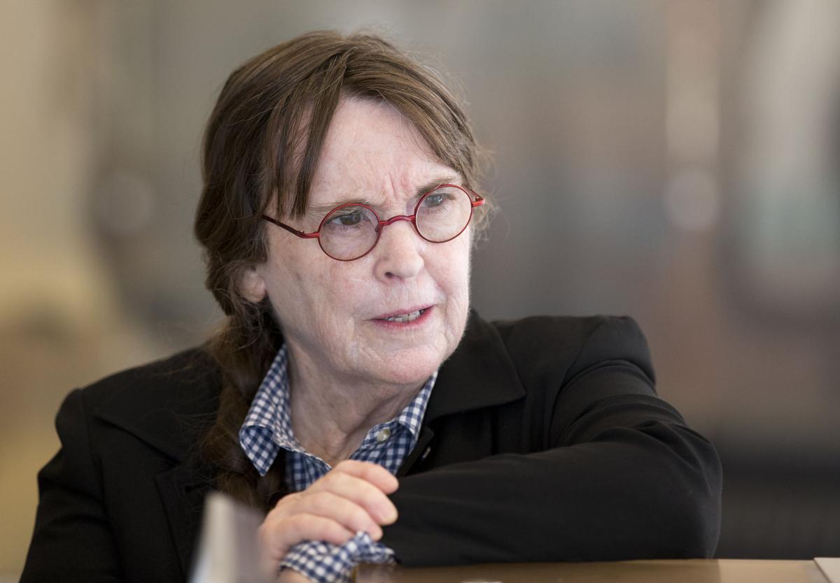 Photographer Carol Highsmith at work