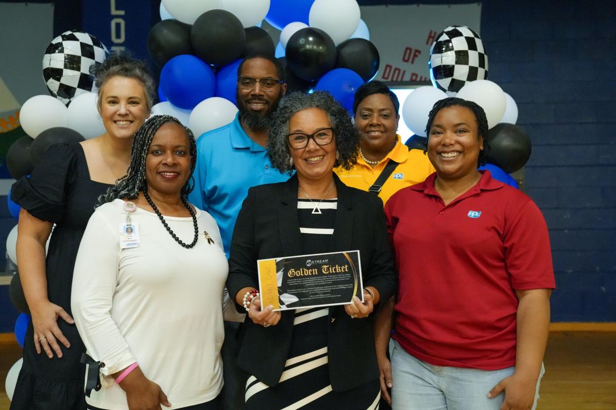Pilot Elementary School principal surprised with award