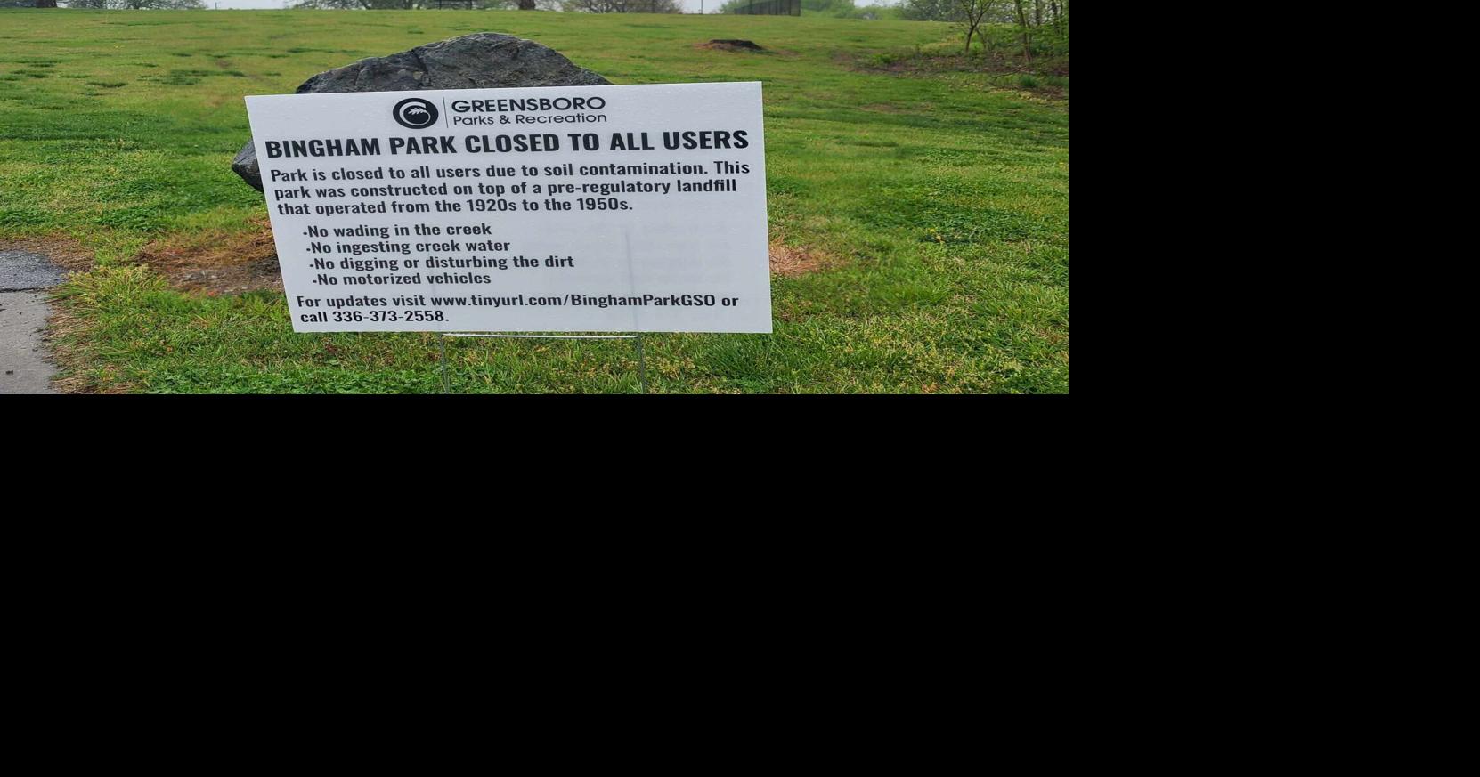 Greensboro changes plans for Bingham Park cleanup