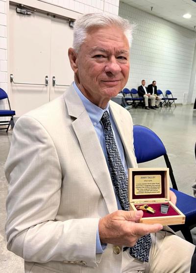 NCHSAA honors Talley with Golden Whistle Award