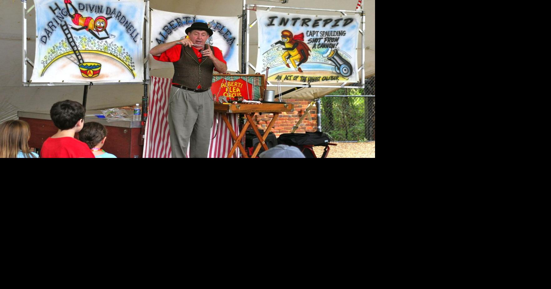 Flea circus, jump rope team among latest National Folk Festival acts