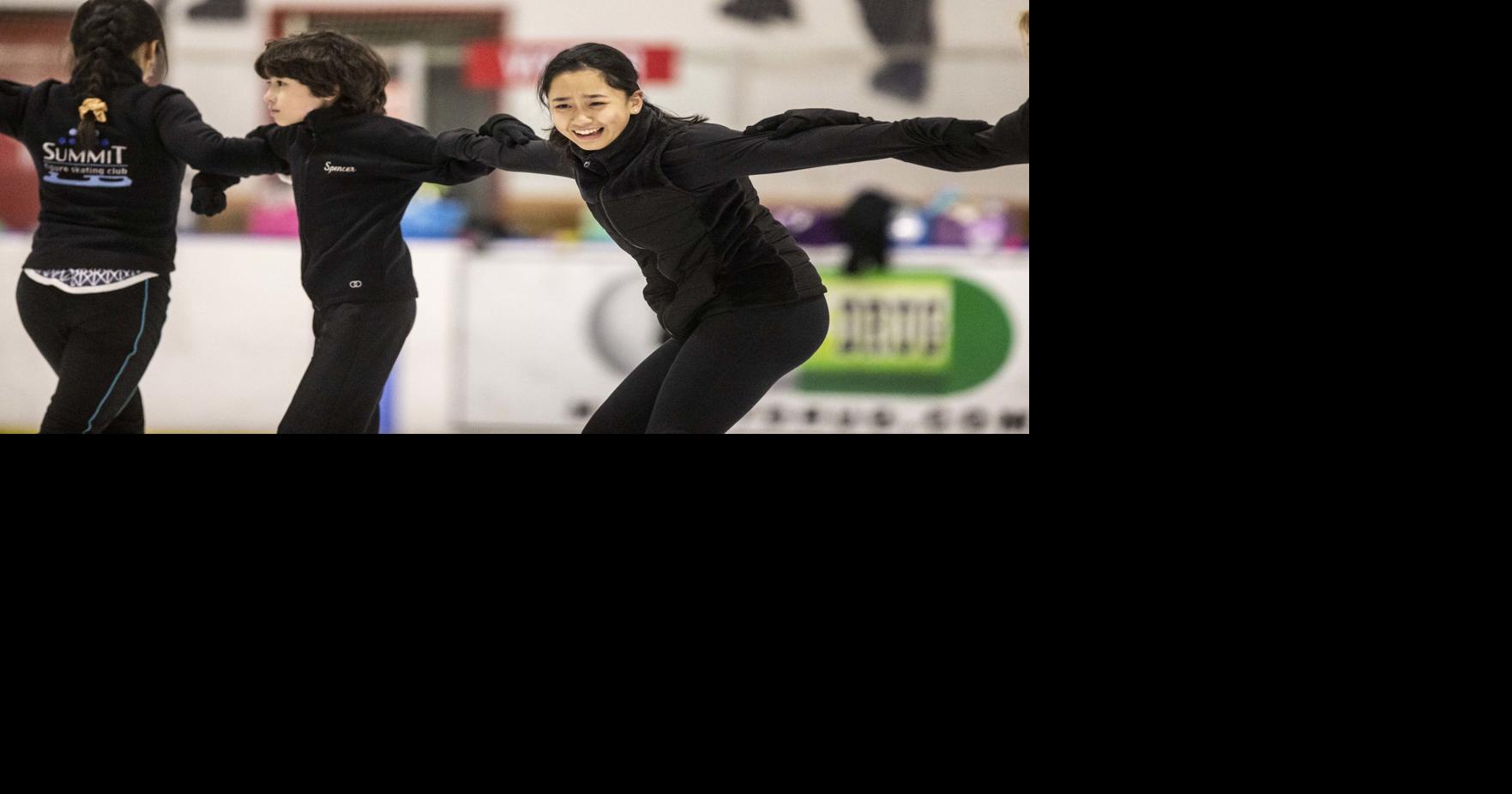 Photos: Young skaters prep for opening ceremony