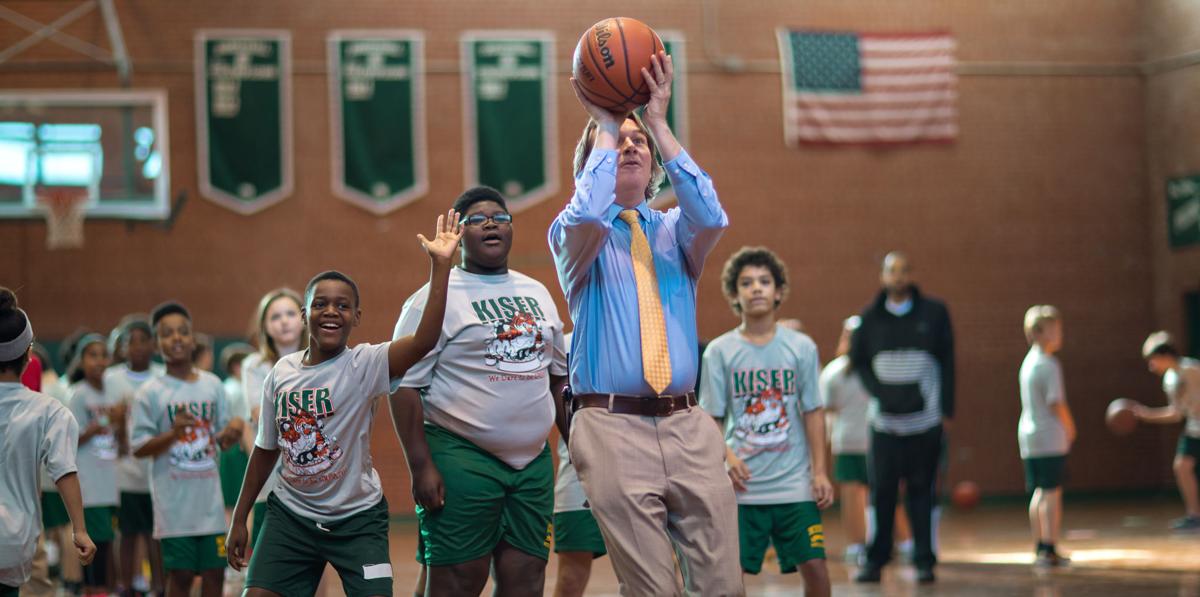 Kiser Principal Ged O’Donnell says he sees his struggles in his students