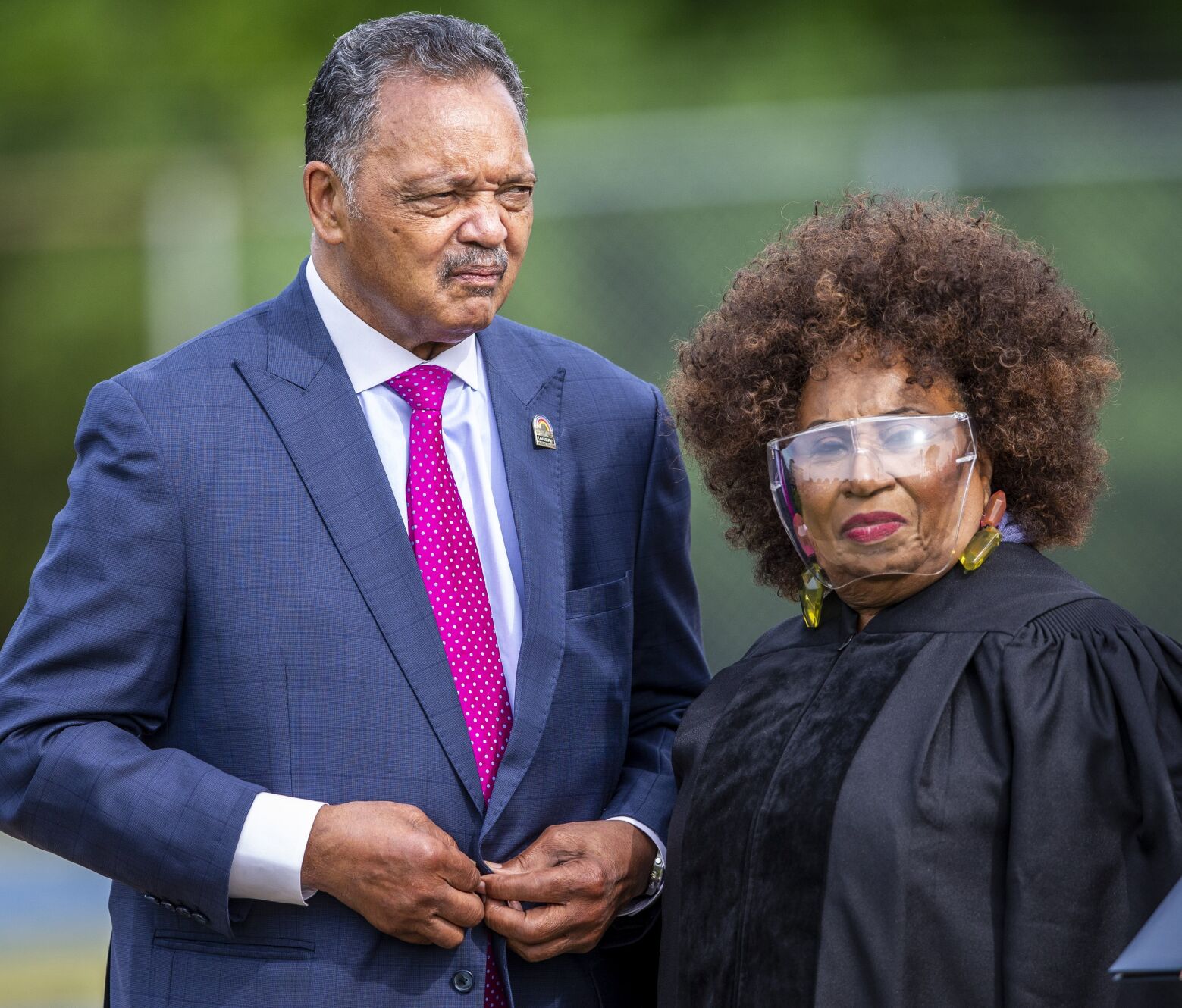 Jesse Jackson, a graduate of NC A&T and former presidential candidate ...