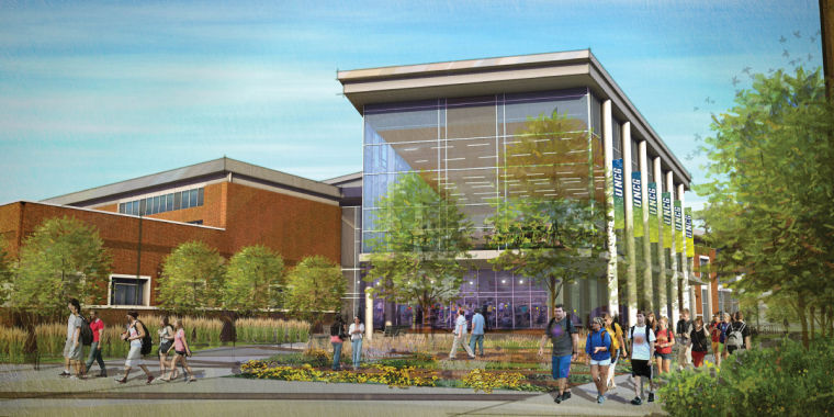 Photos: UNCG unveils design for new rec center
