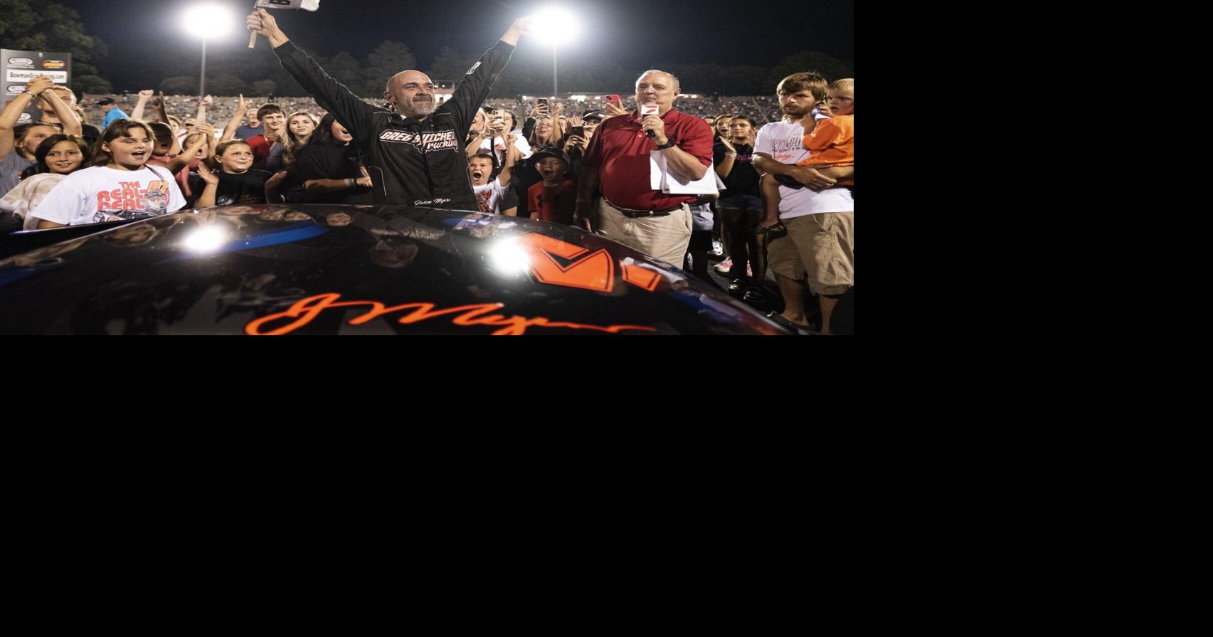 Jason Myers as hot as the weather as Bowman Gray Stadium heads into ...