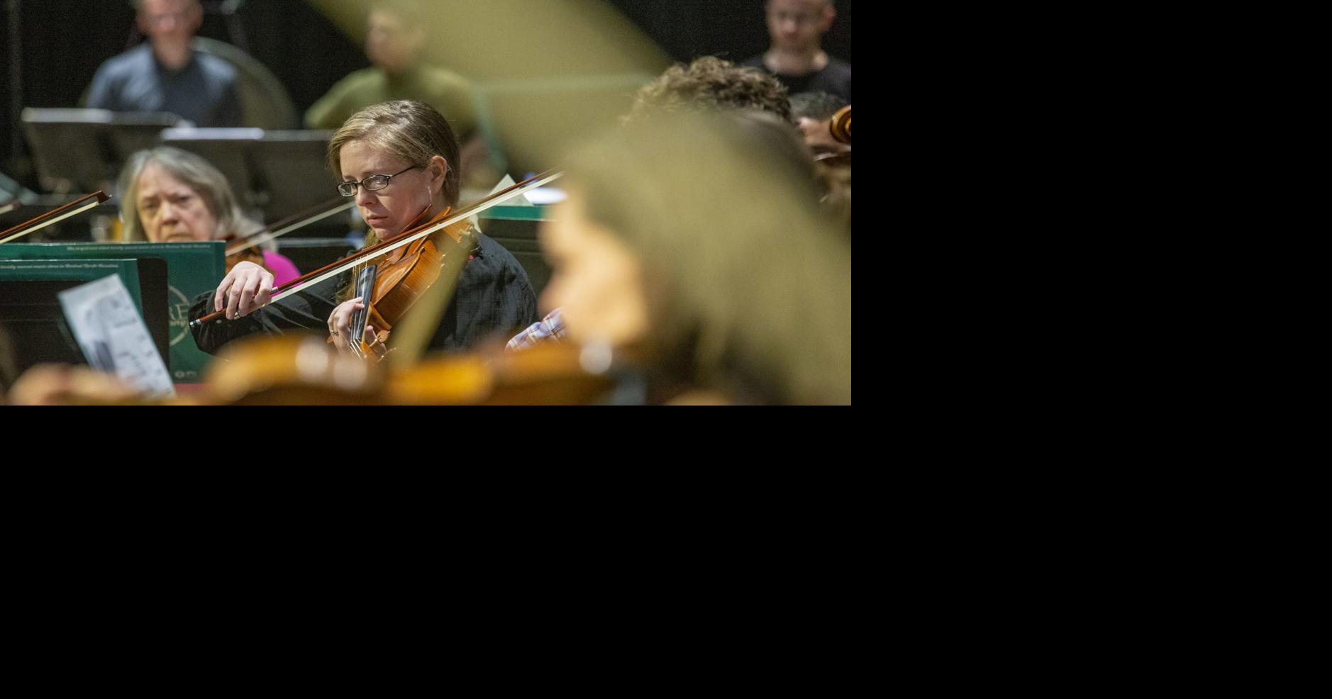 Photos: Greensboro Symphony Orchestra rehearses at Steven Tanger Center ...