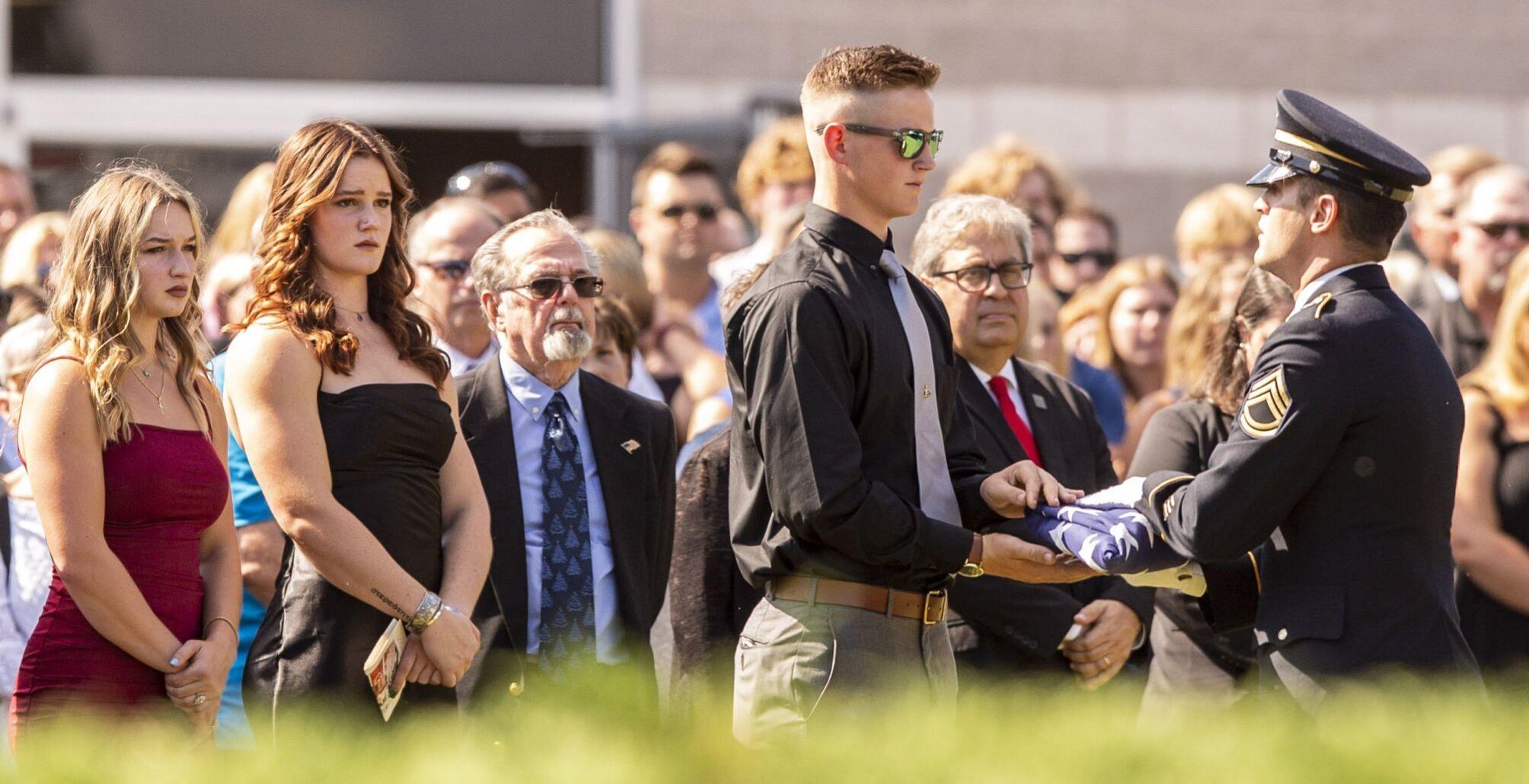'A hero to us': Hundreds honor Greensboro firefighter who died in fiery ...