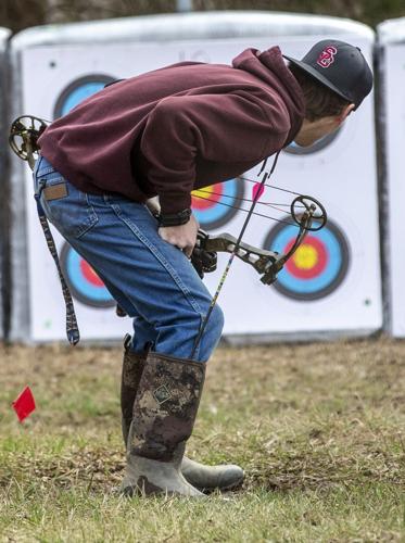 Southern Guilford's Hunter Safety Team practices for competition
