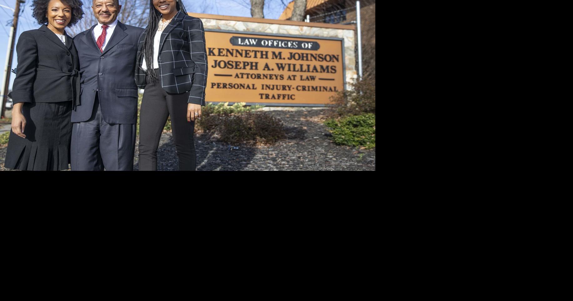 The law is a family affair for Kenneth M. Johnson, Kya Johnson and Ryen ...