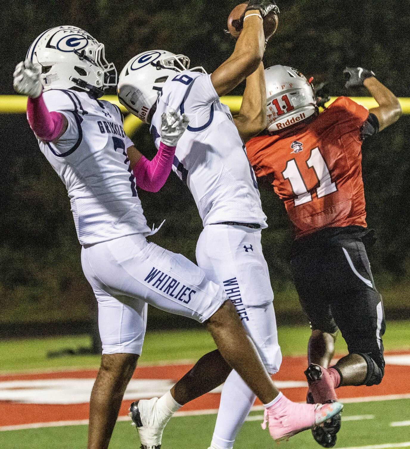 Grimsley rallied to defeat Page and extend rivalry streak