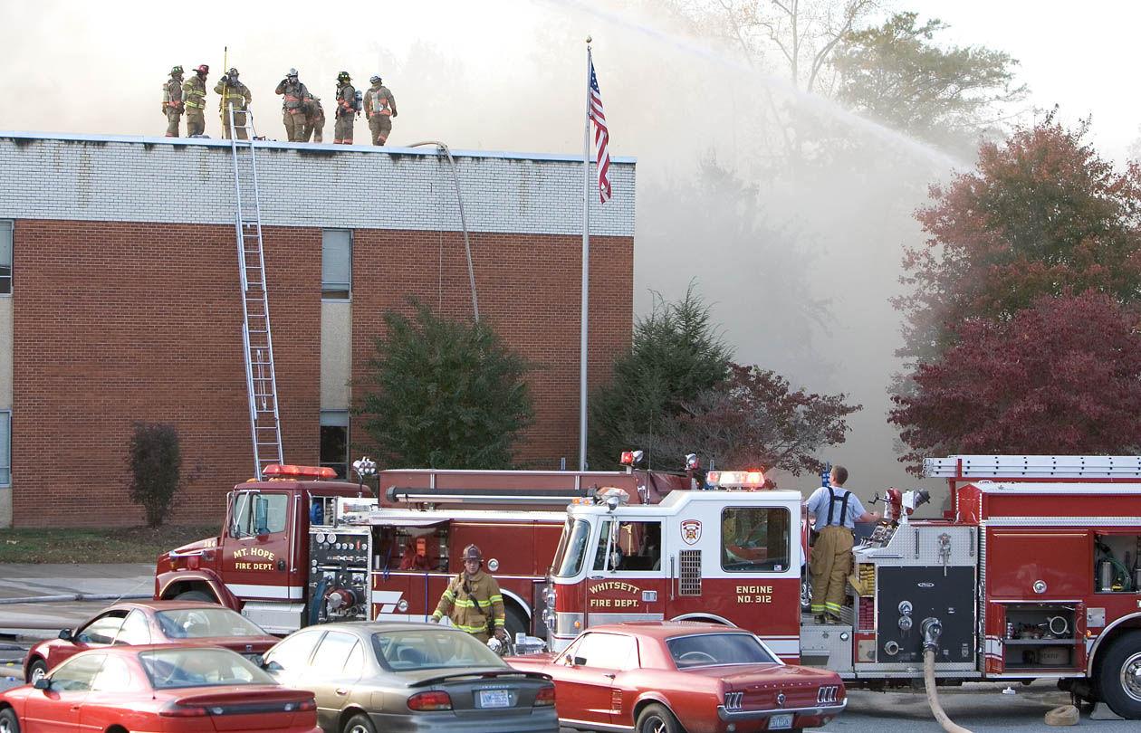 15 years ago today, a fire destroyed Eastern Guilford High School
