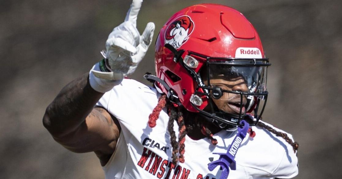 Wide receiver R.J. Mobley of WSSU signs with Chicago Bears