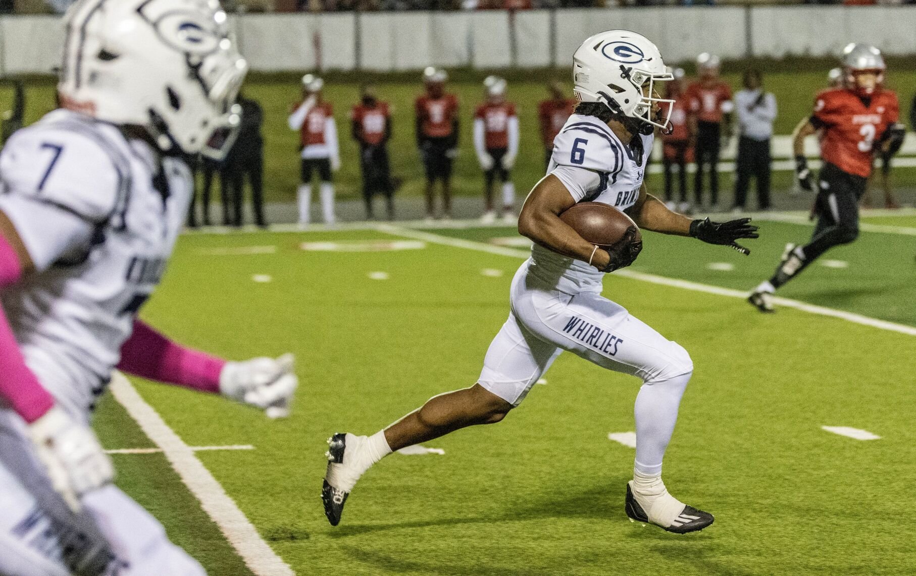 Grimsley rallied to defeat Page and extend rivalry streak