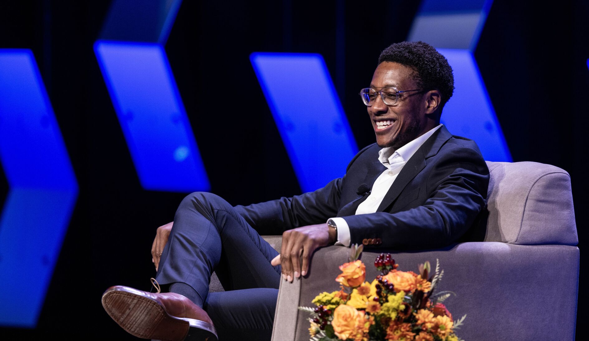Red Lobster CEO Damola Adamolekun at NC A&T in Greensboro