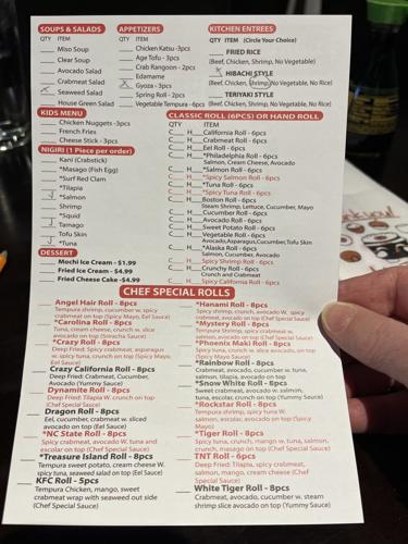 Mr. Tokyo offers all-you-can eat, prepared to order food