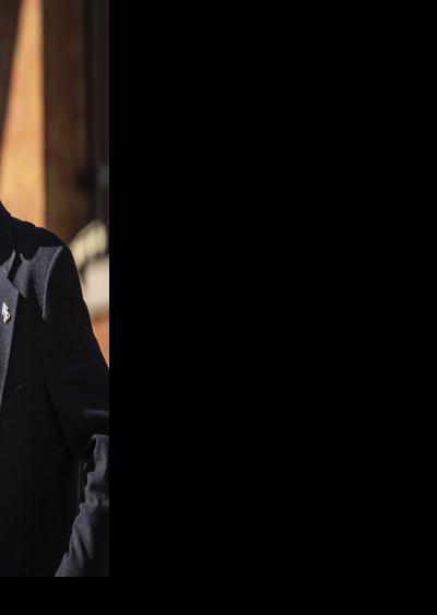 President Nathan Hatch addresses Wake Forest’s football team