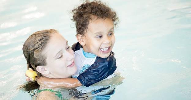 More than 100 kids and adults participate in Subway Swim Day