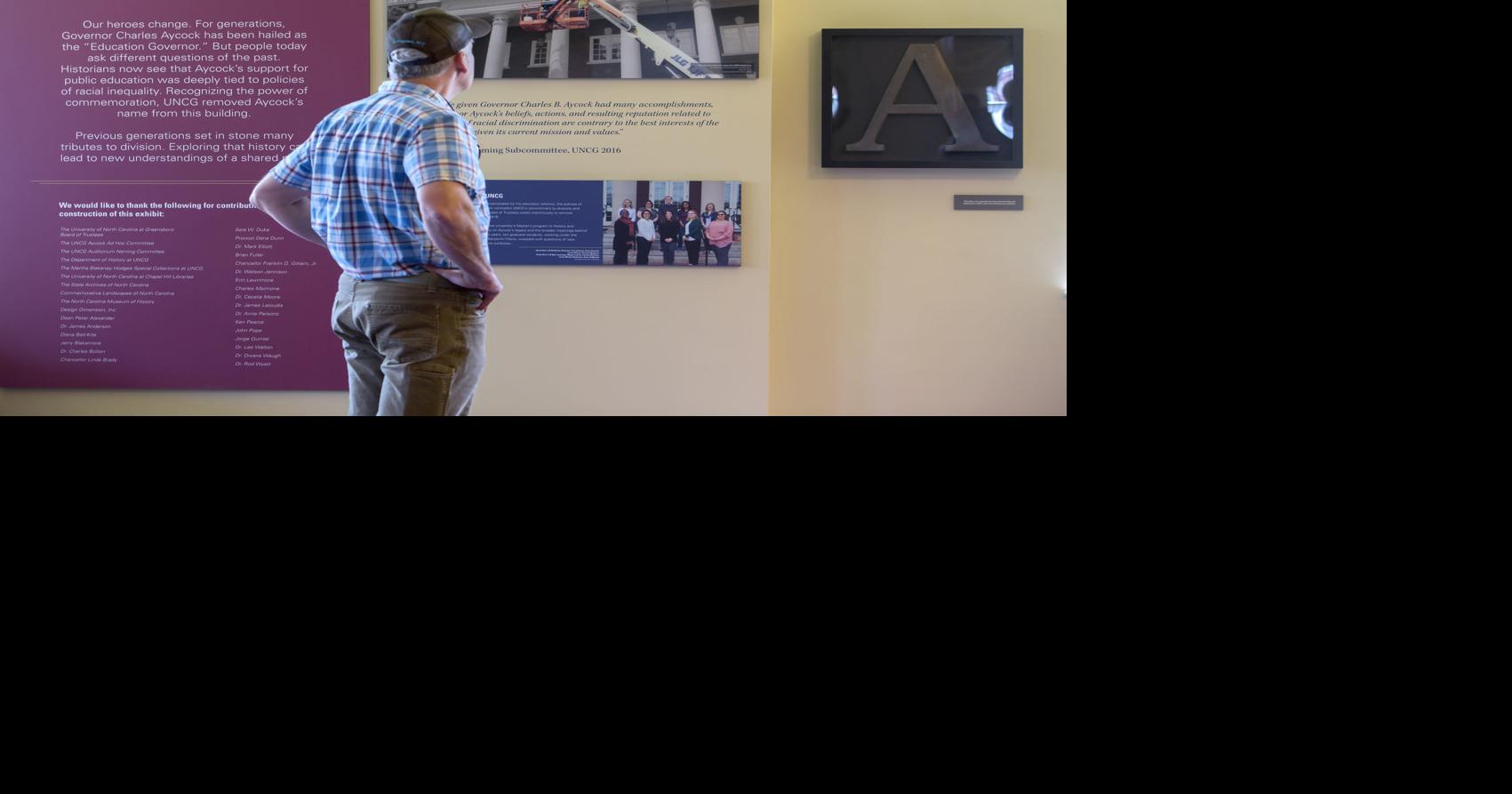 Etched in stone: UNCG opens exhibit on Charles B. Aycock