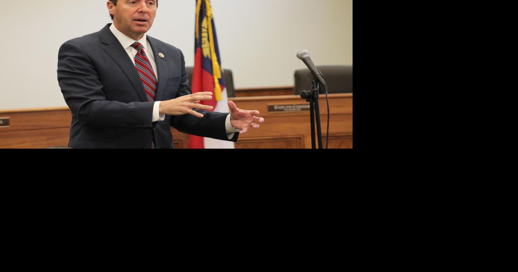 Rep. Mark Walker talks healthcare, education at town hall meeting (Video)