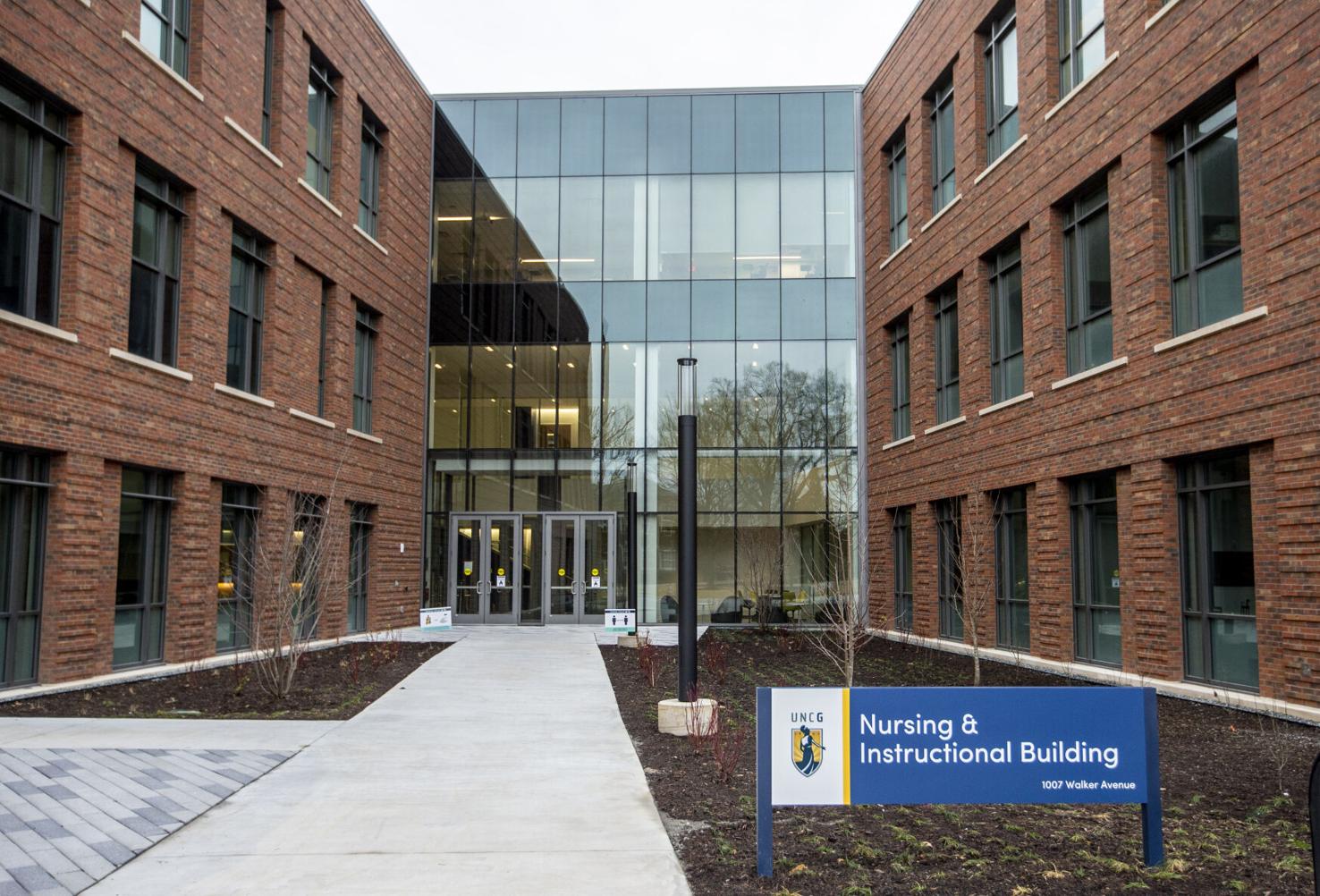 Photos: UNCG's new Nursing and Instructional Building.