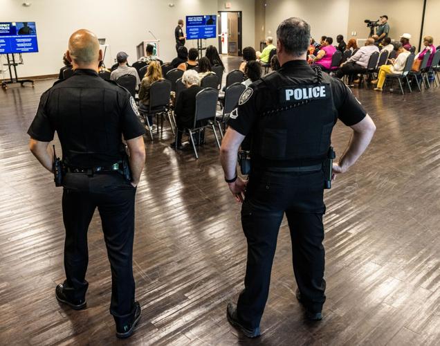 Police hold community meeting after controversial stop
