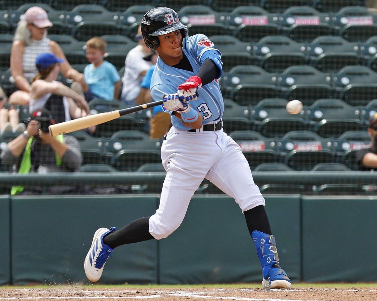 MLB first round pick leads Hickory NC Crawdads to 2 wins