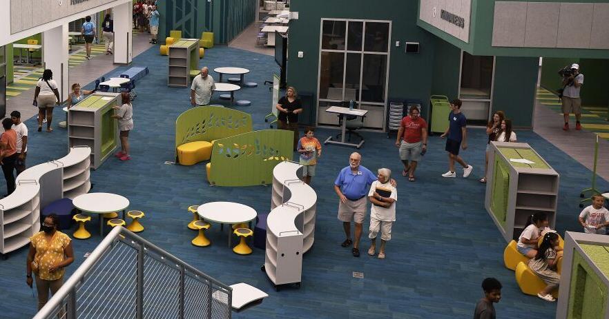 New Claxton Elementary School debuts in Greensboro