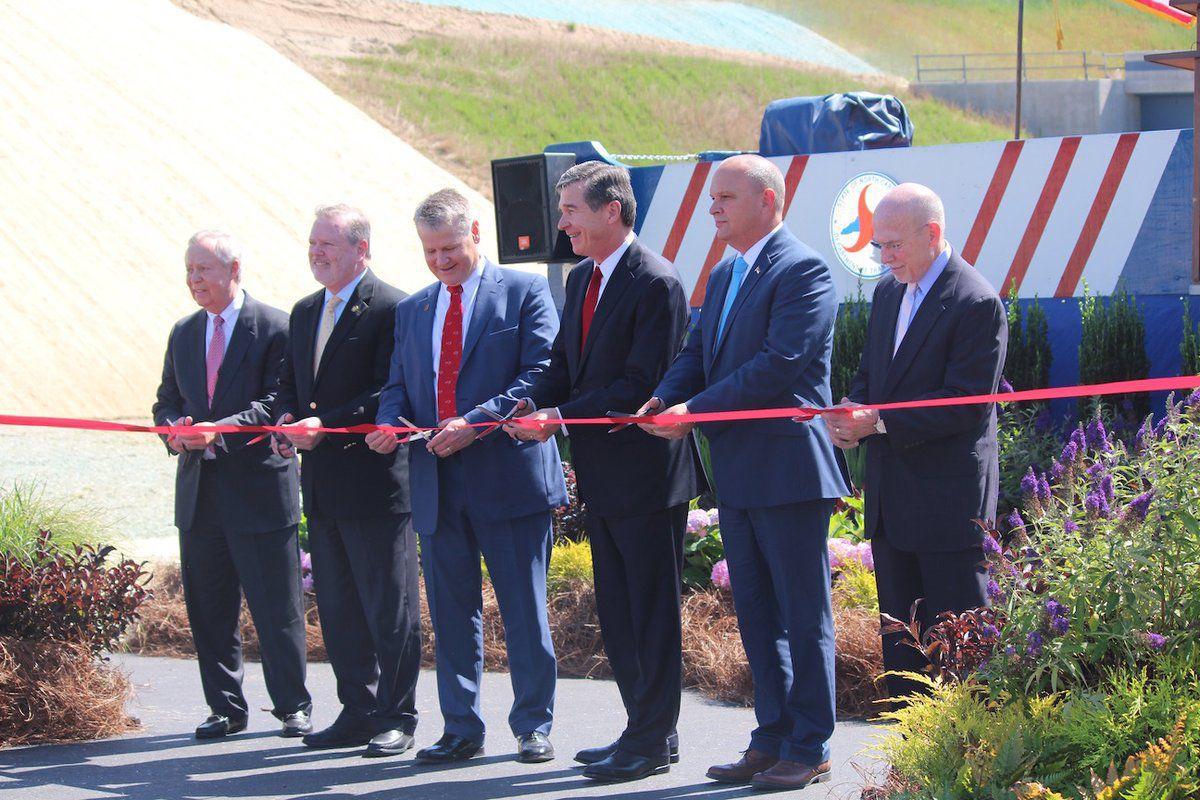 Cooper cuts ribbon on Interstate 73 connector in Greensboro