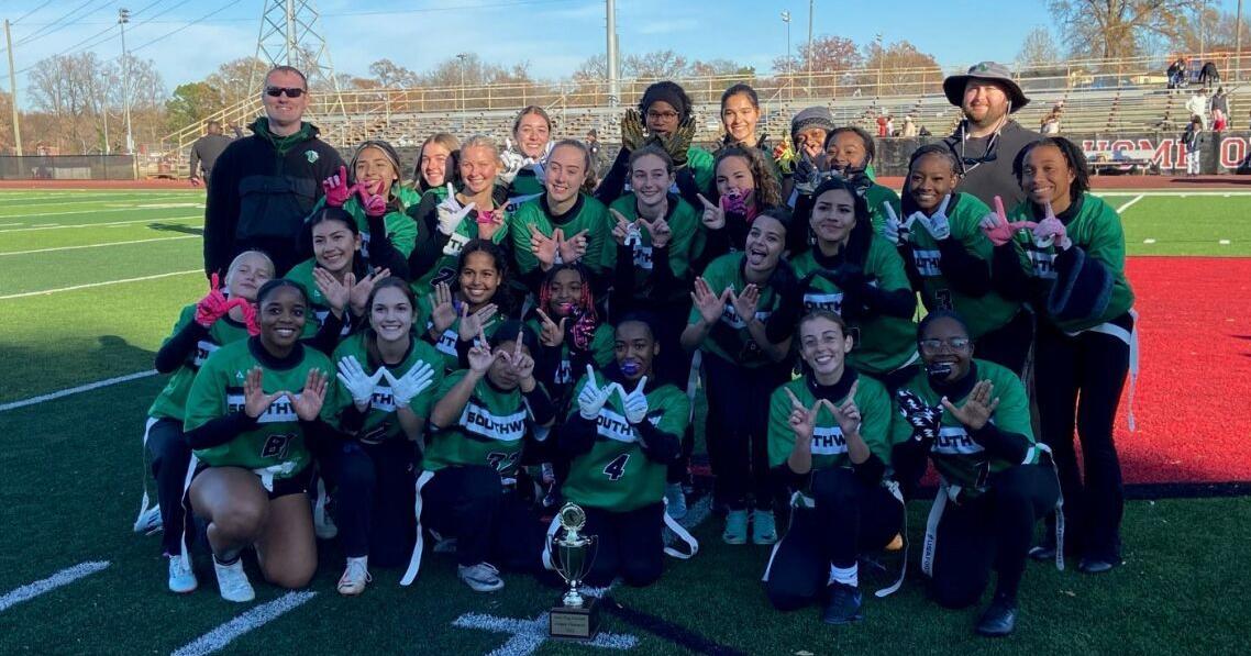 Southwest Guilford wins GCS girls flag football championship