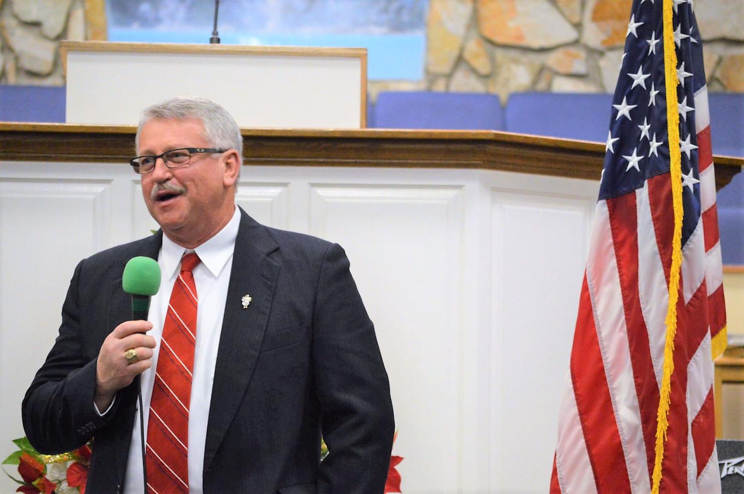 Rev. Jerry Carter takes oath of office to represent NC’s 65th District