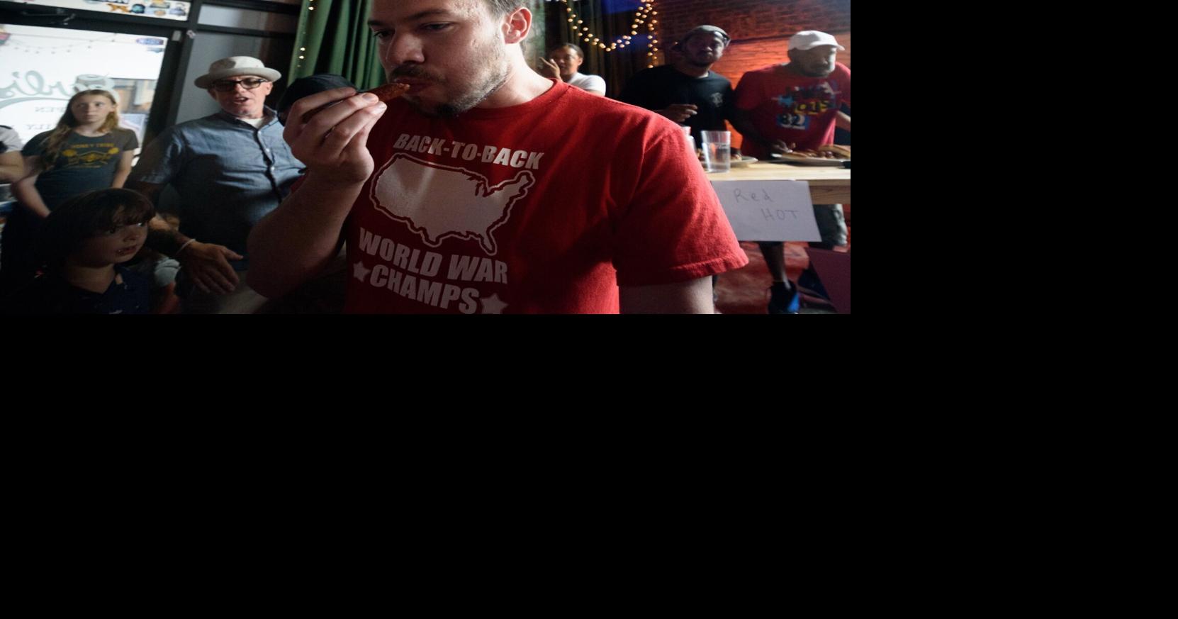 Two Things: It's hard not to watch a glutton at work; Barbecue master in town and another ...