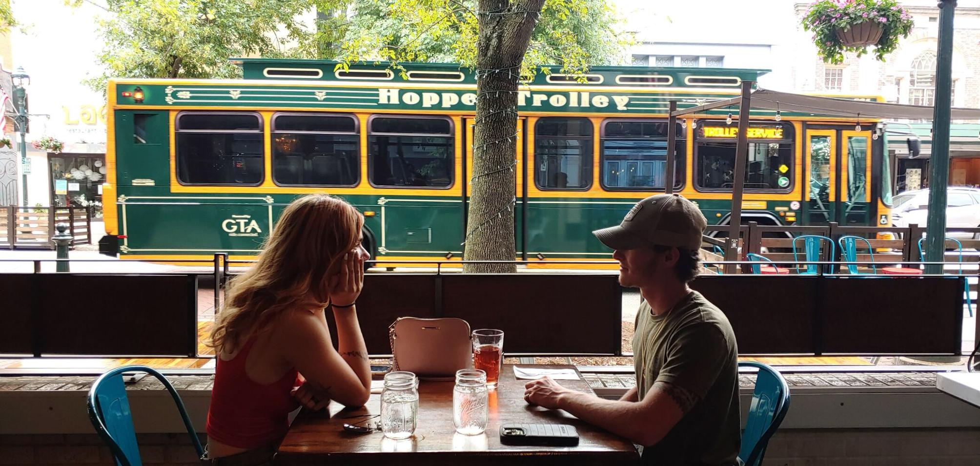 Greensboro launches 'Hopper' downtown trolley