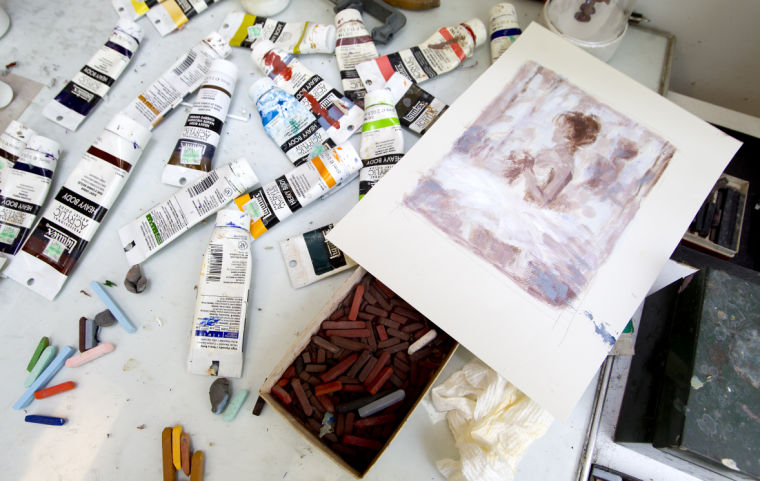 Artist Harrison Rucker looks back with upcoming show