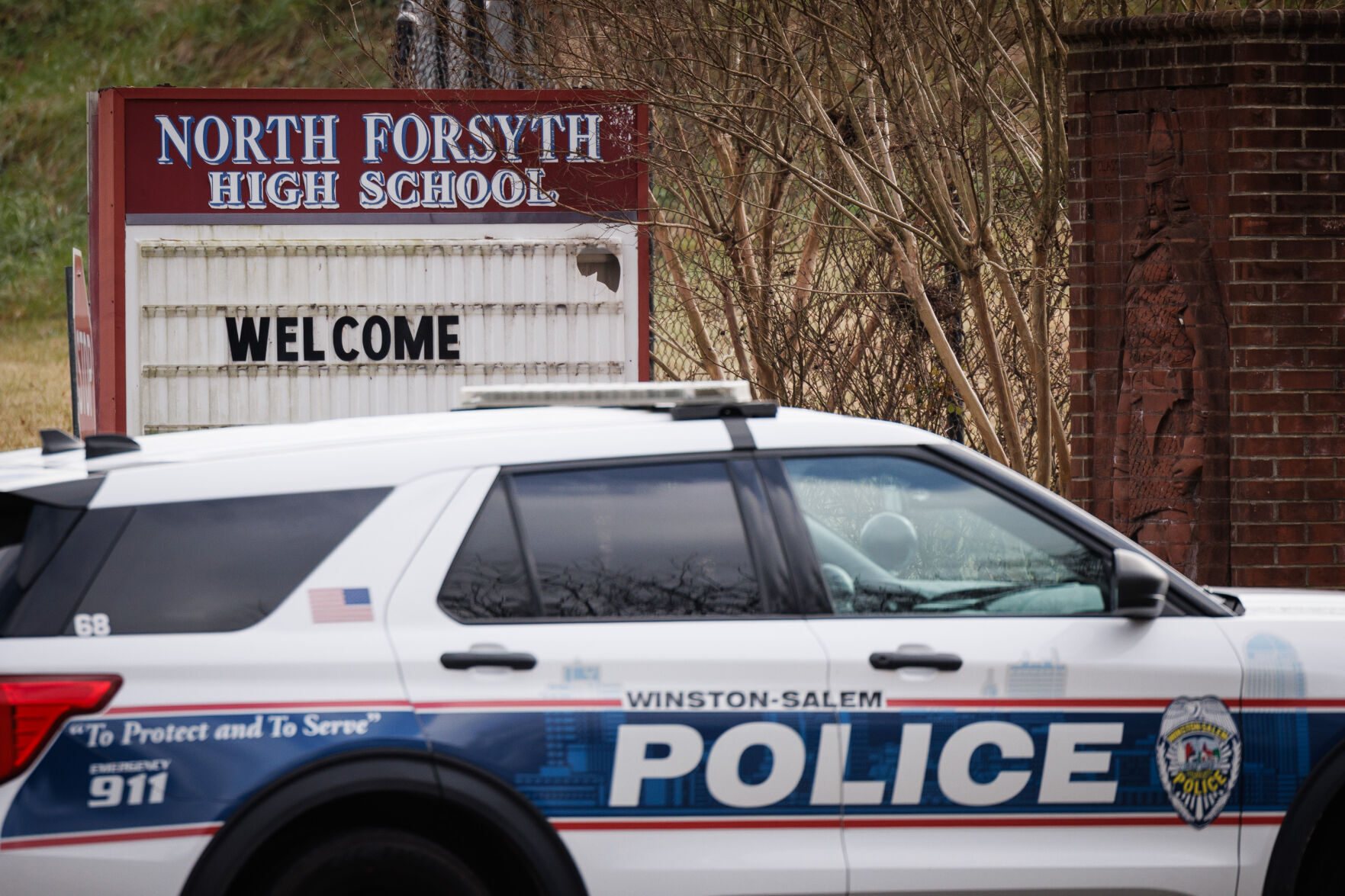 See photos, video in aftermath of fatal North Forsyth High School stabbing in Winston-Salem