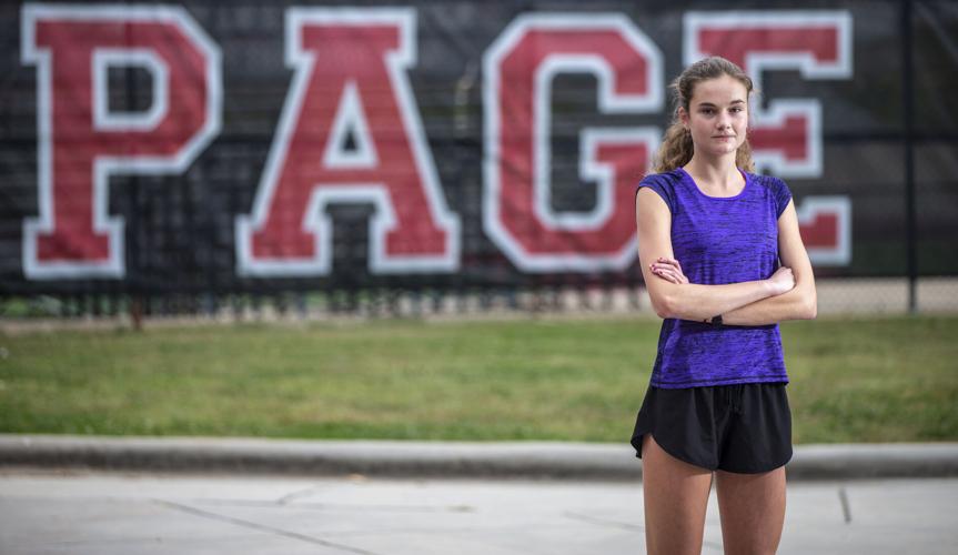 Allie Kinlaw wins third Guilford County Cross Country title