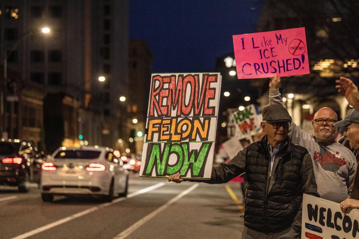 Renee Nicole Cook demonstration in Greensboro