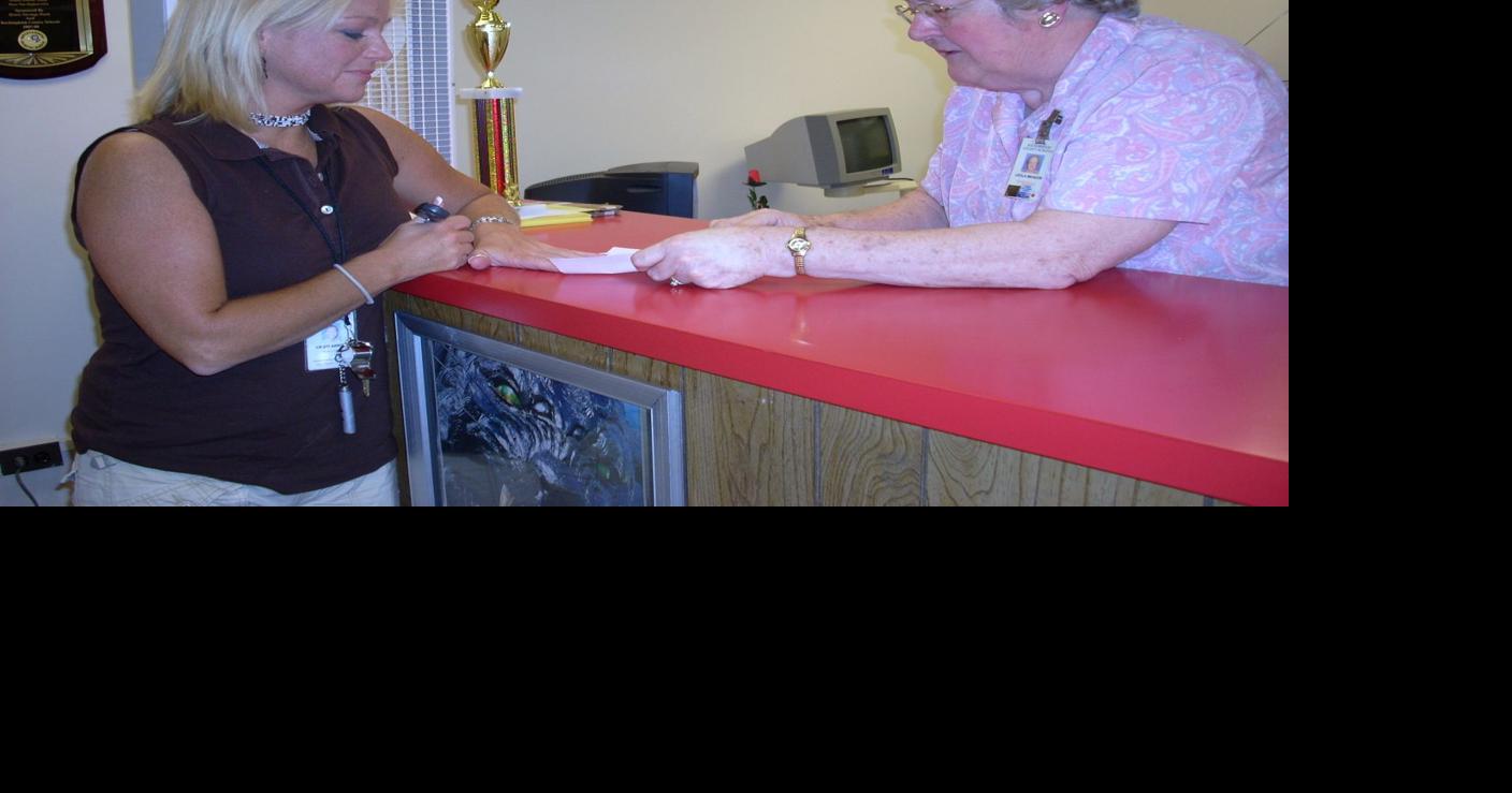 Retiring secretary heartbeat of school