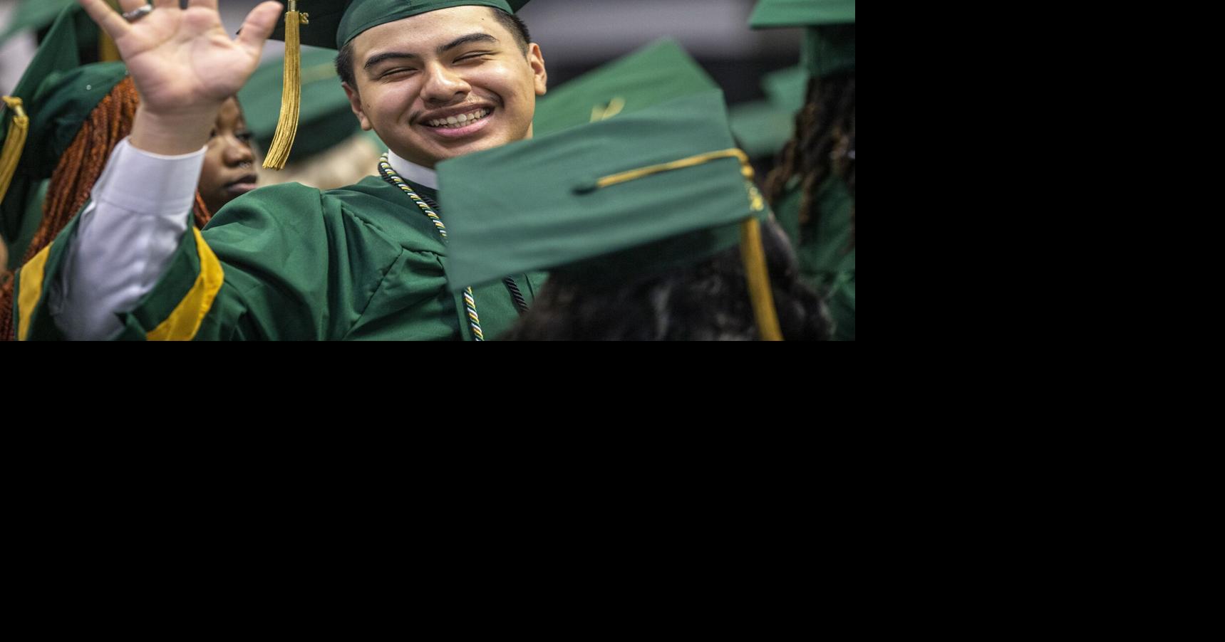 PHOTOS: 2023 Guilford County Schools graduations Friday