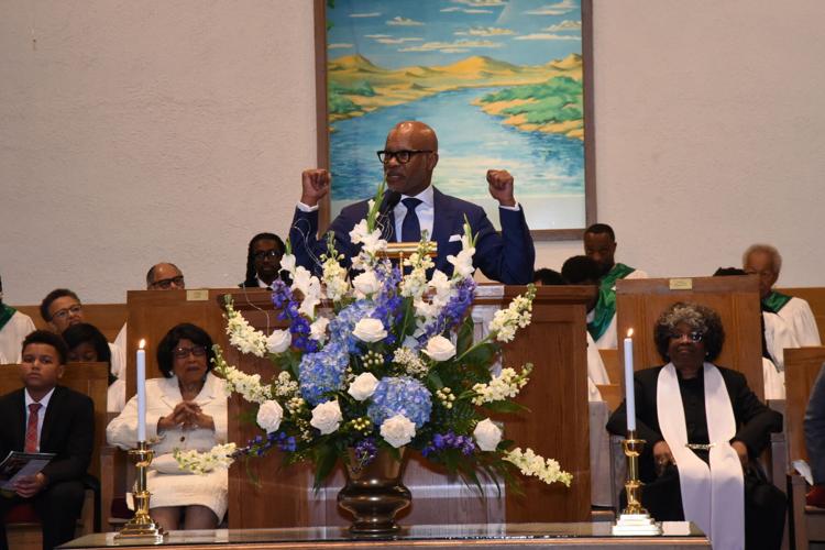 Pastor marks 10 years at prominent Black Greensboro church