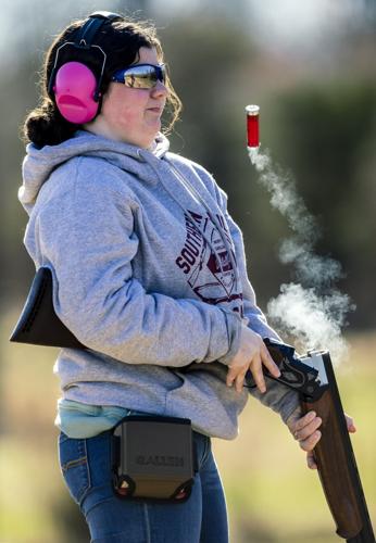 Southern Guilford's Hunter Safety Team practices for competition