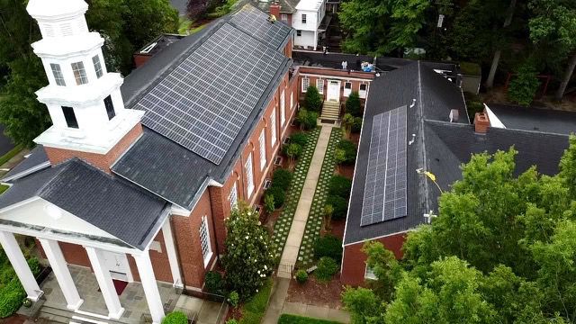 Greensboro church adds solar panels to cut costs and be 'good stewards'