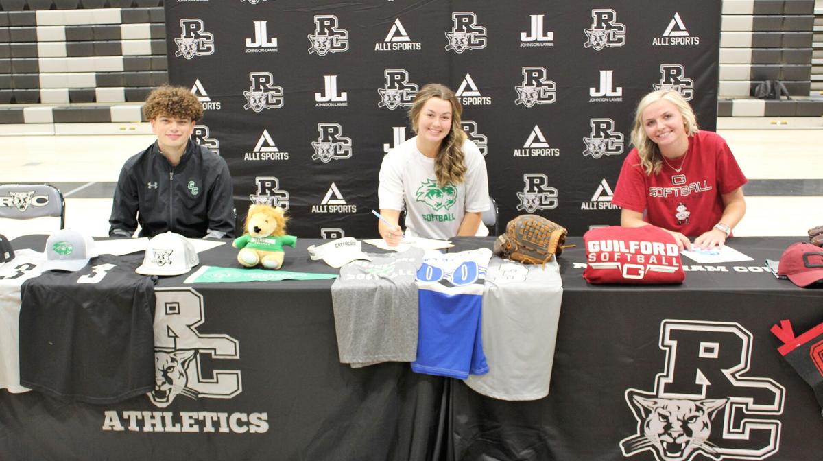 Trio of Rockingham County student-athletes sign to take their games to ...