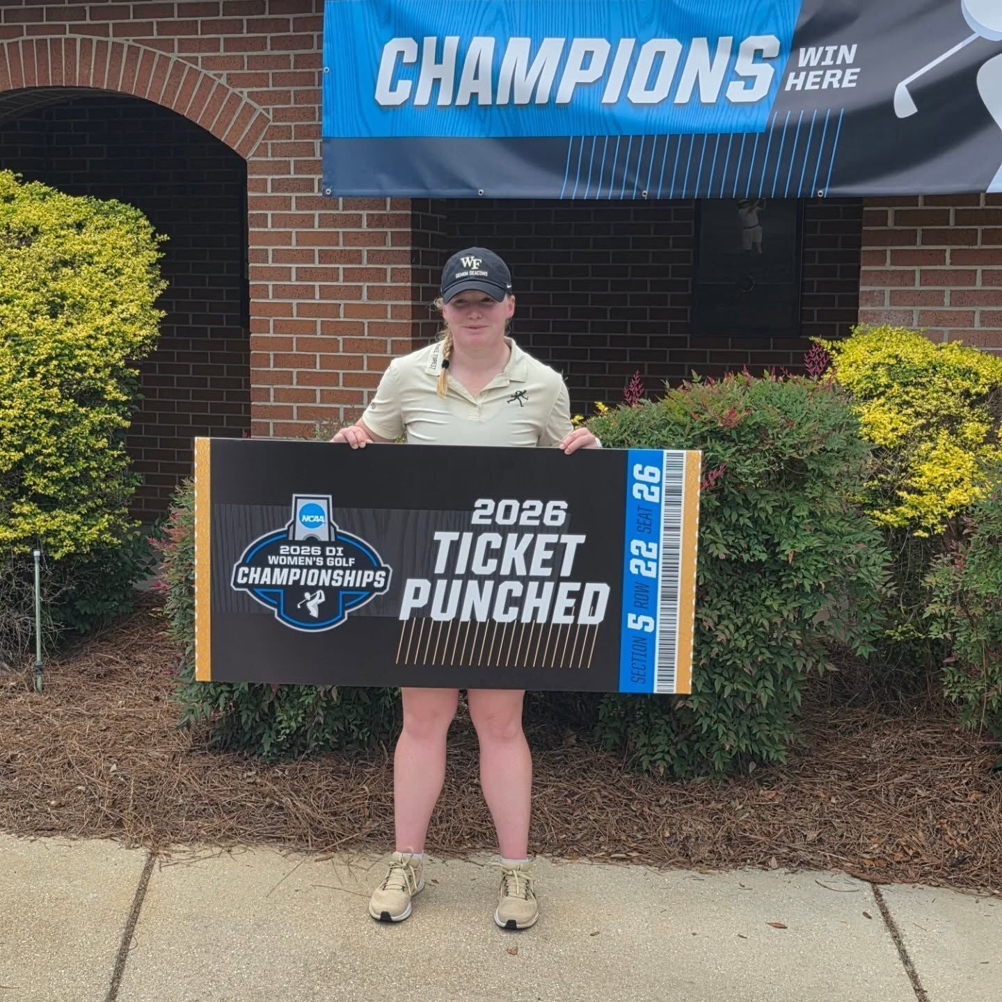 Wake Forest women golfers advance to NCAA Championship