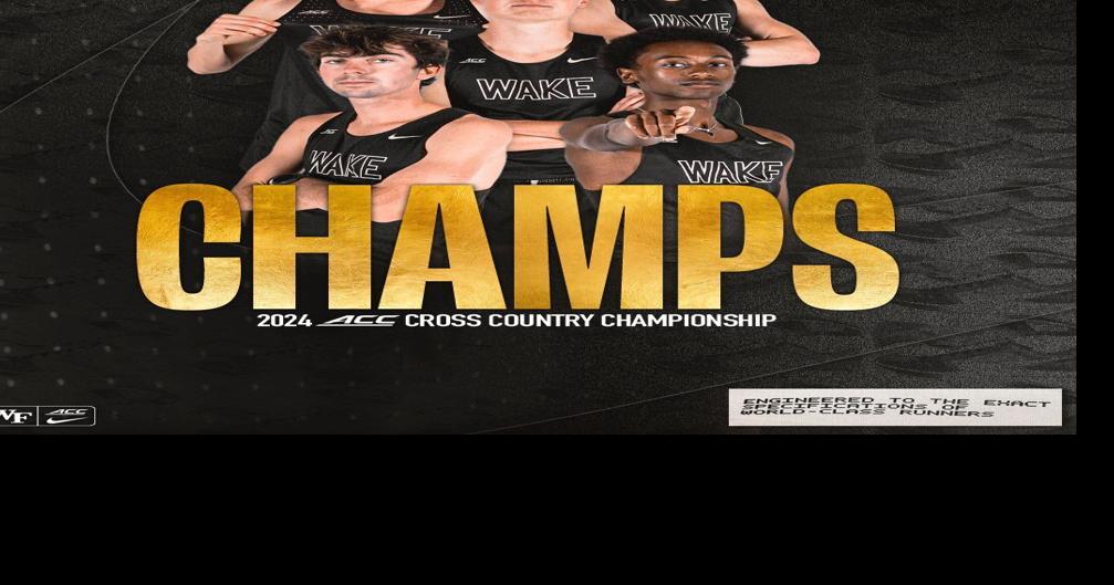 Wake Forest's men's cross-country team wins ACC title