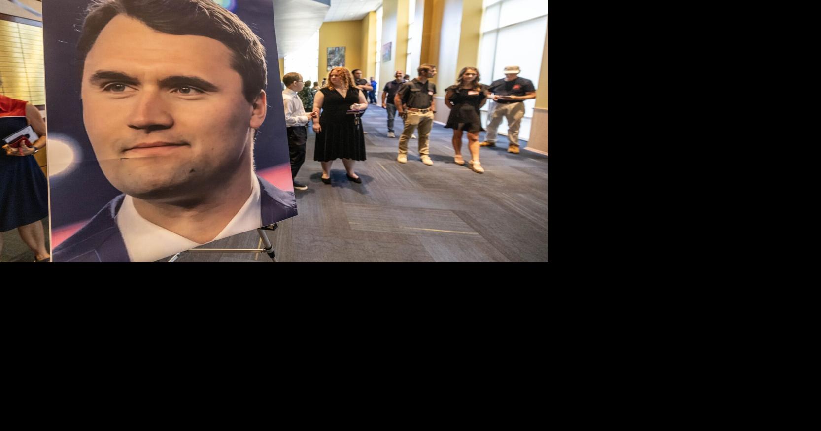 UNC Greensboro conservative groups hold memorial for Kirk